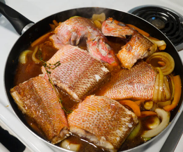 Jamaican Snapper in Brown-Stew – Recipes Jamaica